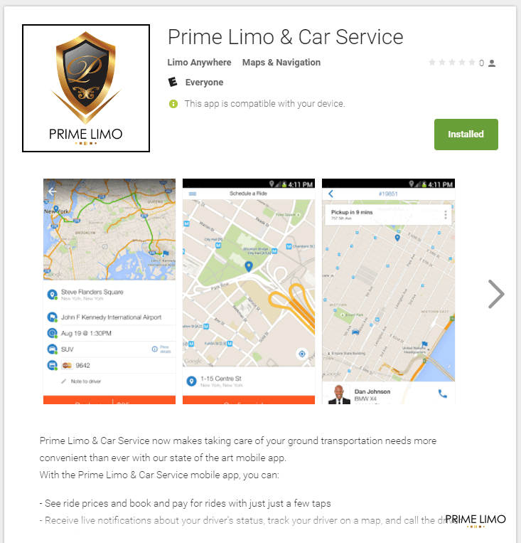 Prime Limo App | Prime Limo & Car Service | Limo Service Dallas - Fort ...